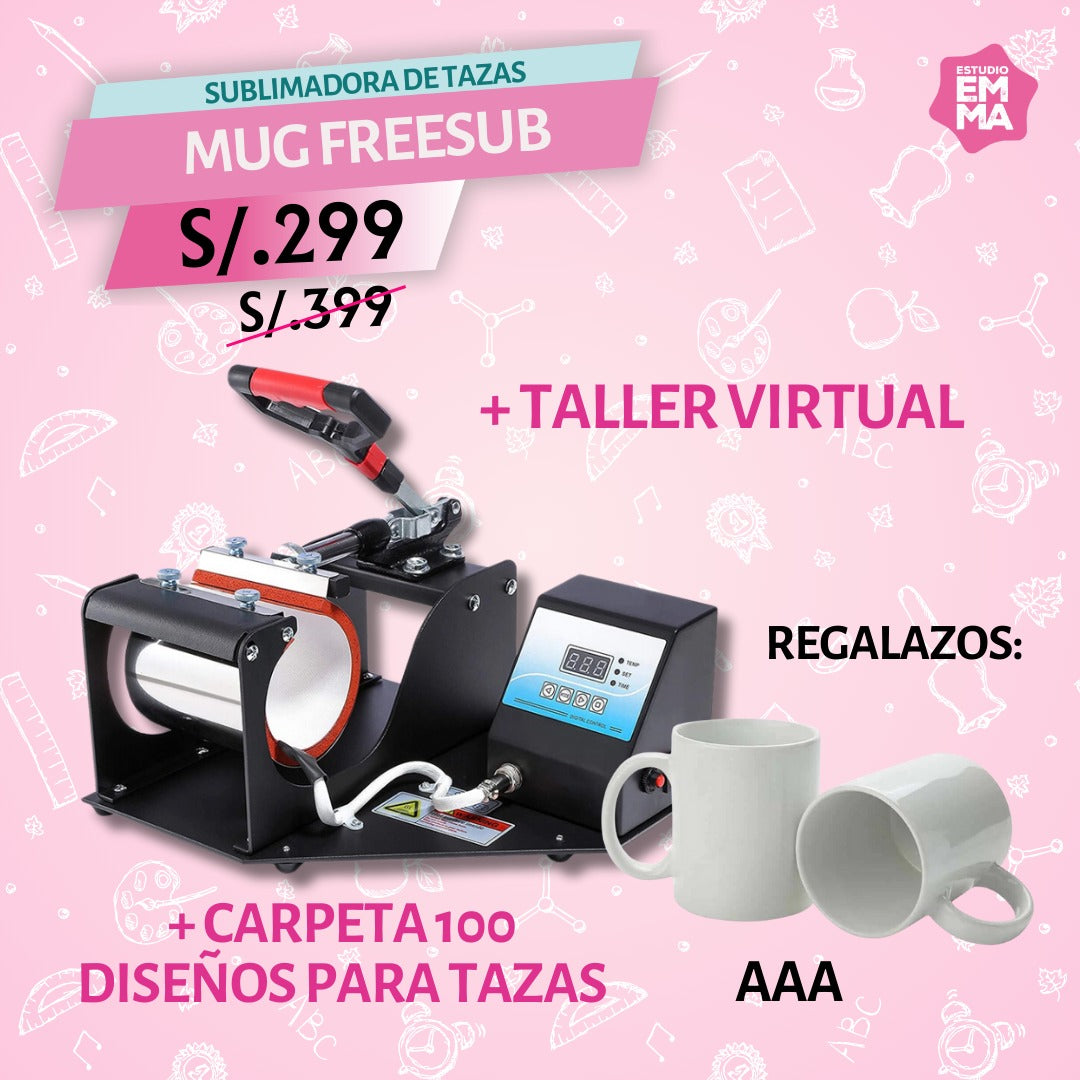 MAQUINA SUBLIMADORA MECANICA – Estudio Emma